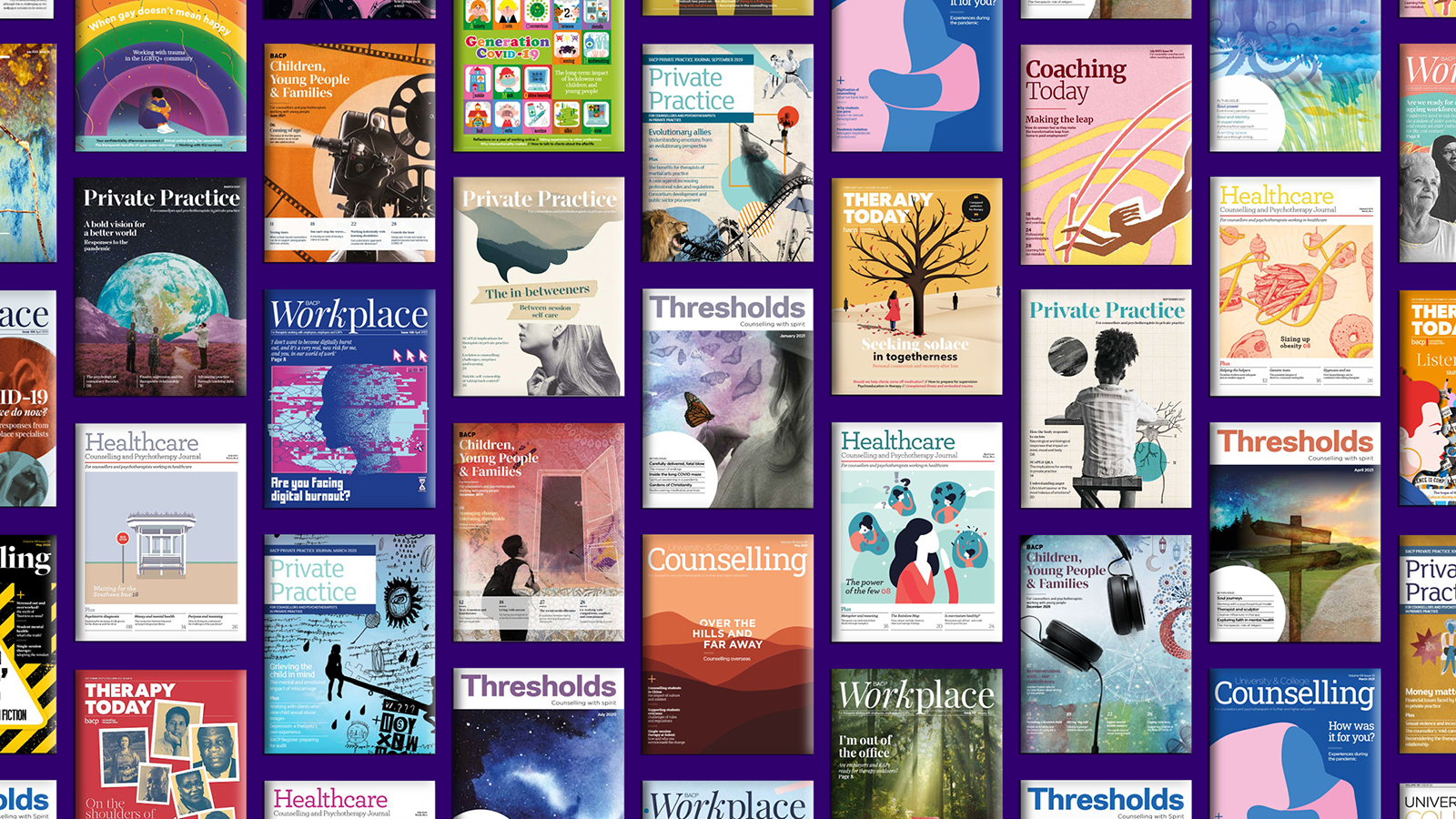 BACP's magazine and journals